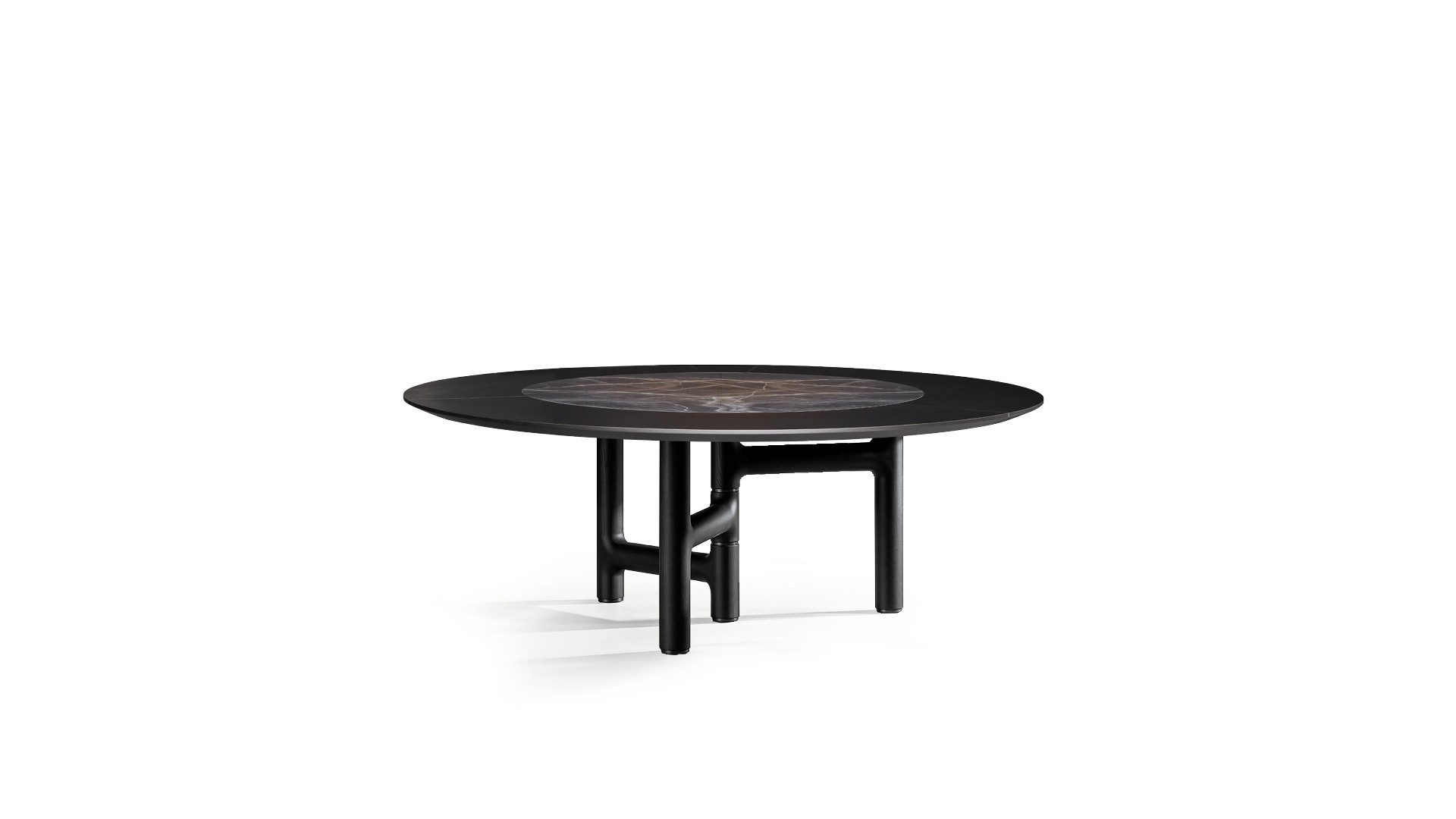 Cross leg dining table Pivot ST | Bonaldo