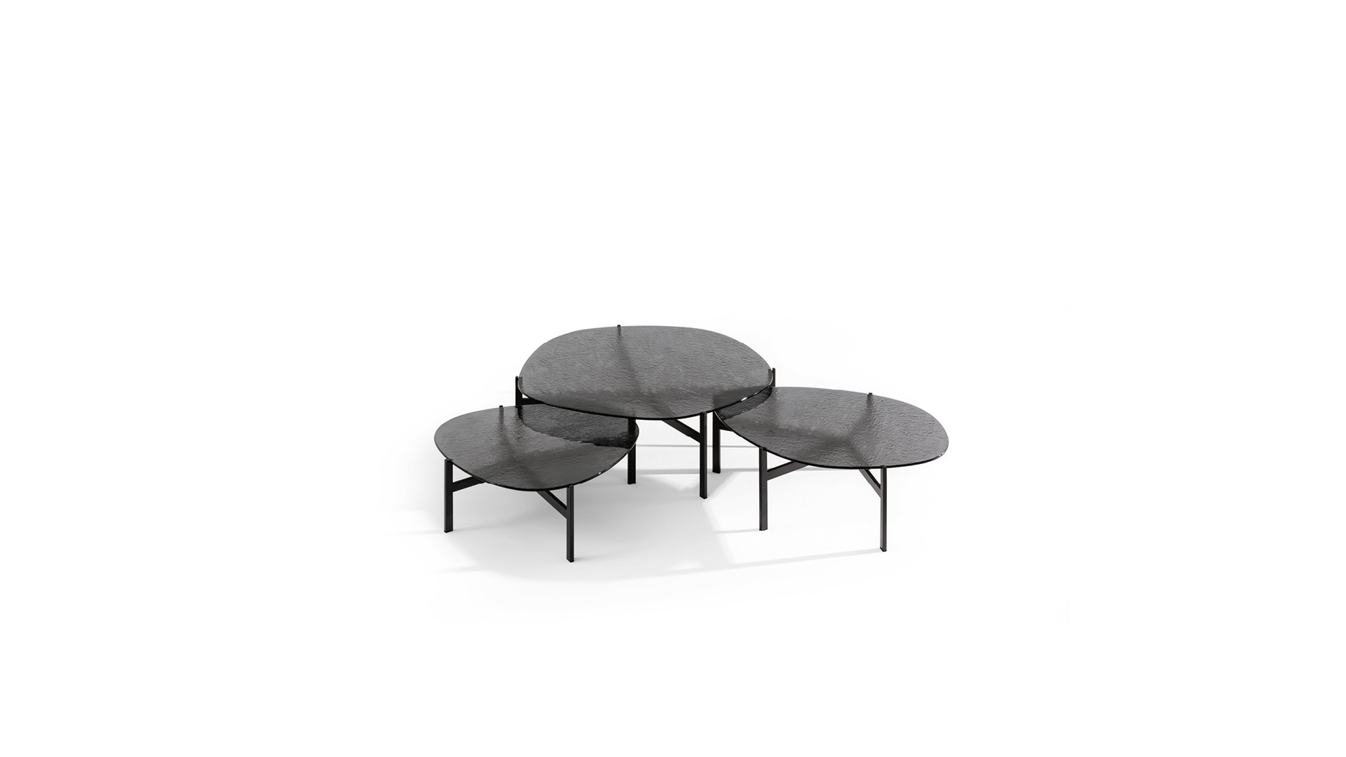 Flac: coffee tables in glass, wood, ceramic or marble | Bonaldo