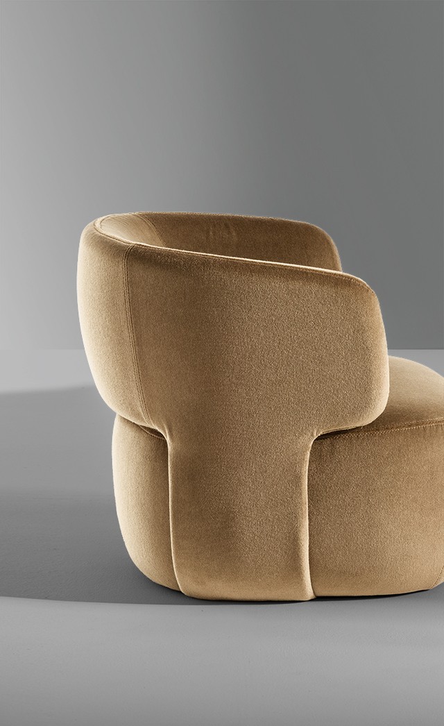 Fabric armchair Doge | Bonaldo