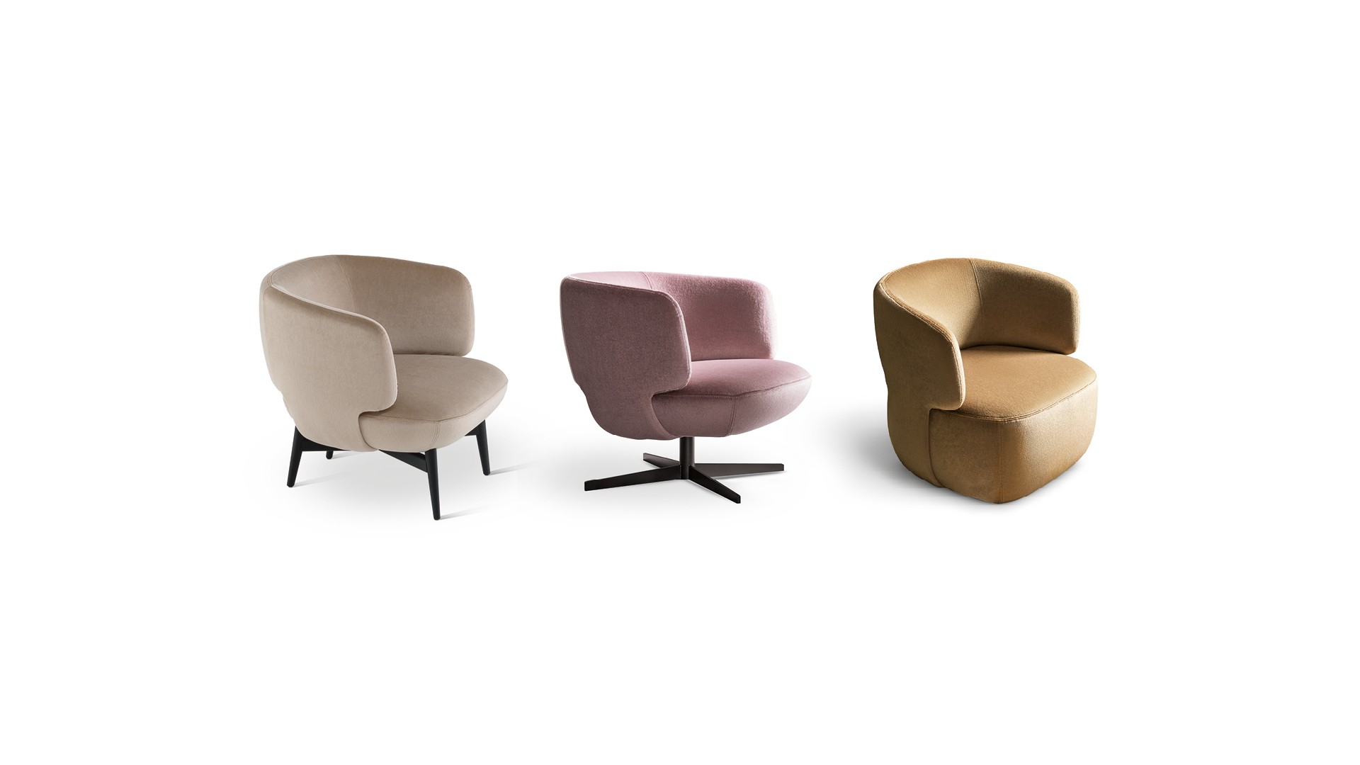 Fabric armchair Doge | Bonaldo