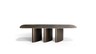 Louver Table, Louver Table Wood: a scenic table | Bonaldo