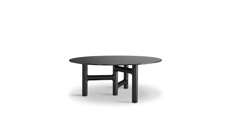 Pivot: cross leg dining table | Bonaldo
